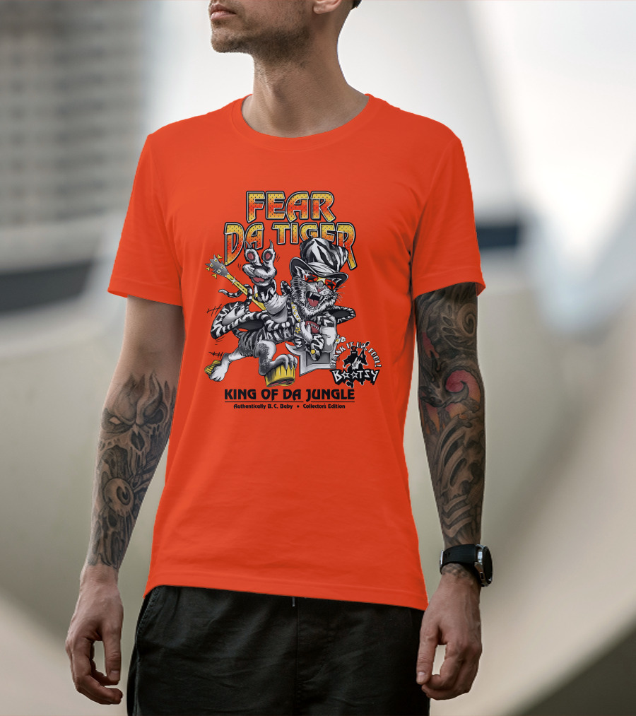 Fear Da Tiger King Of Da Jungle Bootsy Collectors Edition T-Shirt