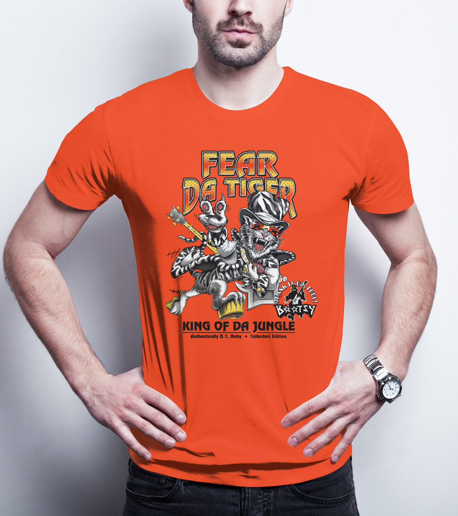 Fear Da Tiger King Of Da Jungle Bootsy Collectors Edition T-Shirt