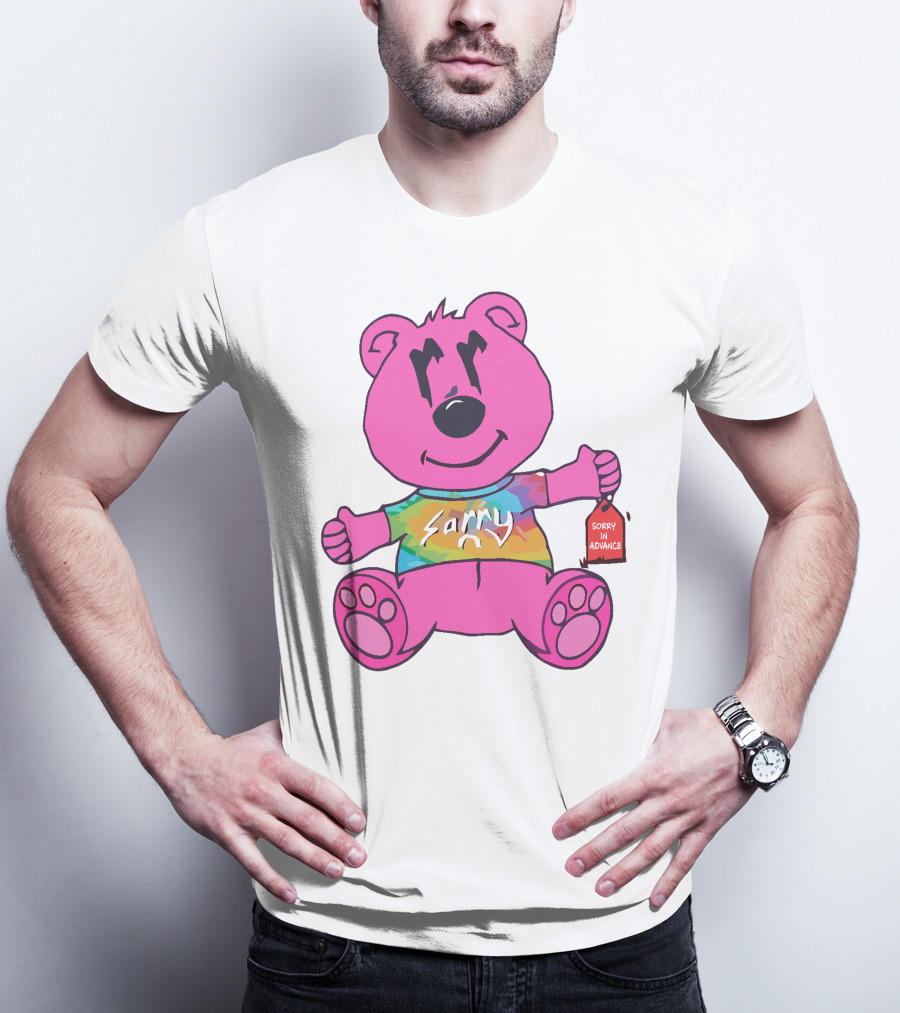 Sorry In Advance Rainbow Bear T-Shirt