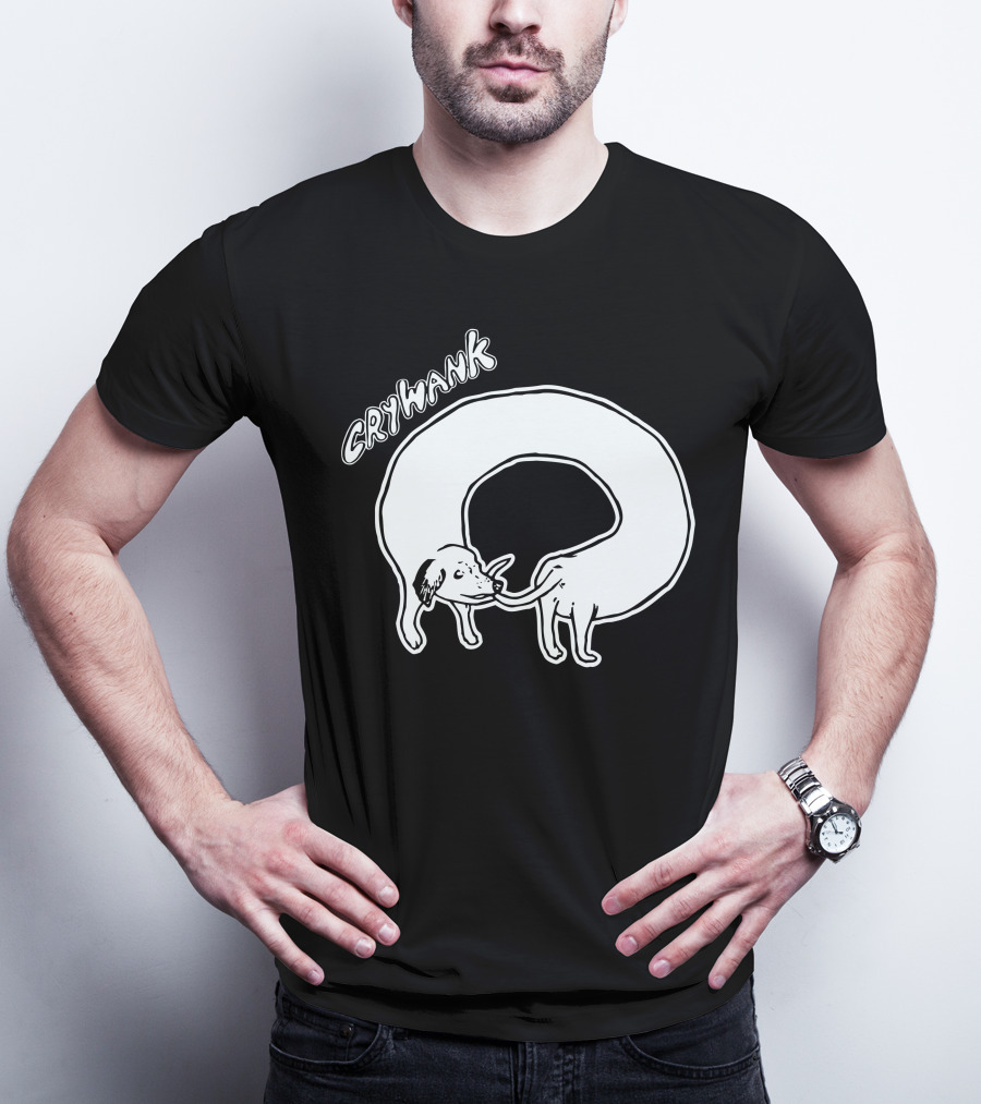 Crywank Endless Dog Loop T-Shirt