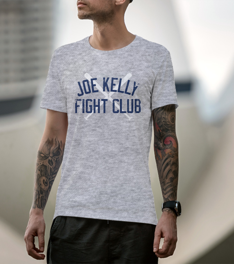 J​oe Kelly Fight Club Crossed Bats T-Shirt