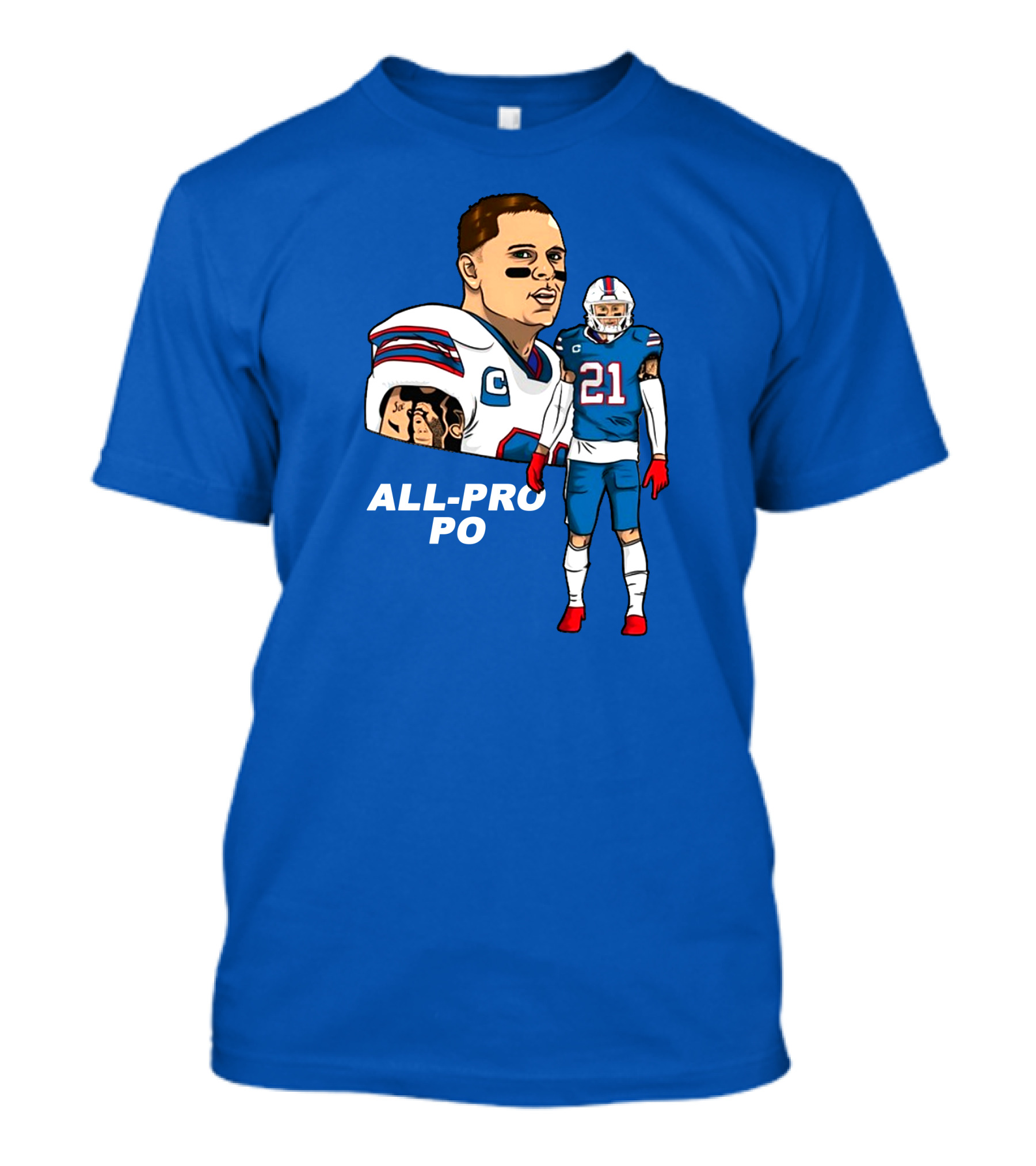 Jordan Poyer All-Pro Po Football T-Shirt
