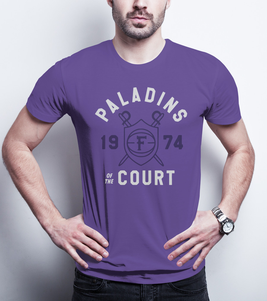 Paladins Of The Court 1974 F Shield Emblem T-Shirt