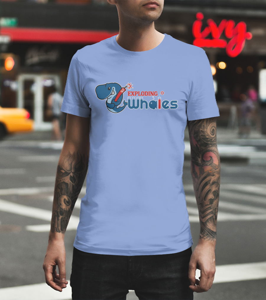Eugene Emeralds Exploding Whales T-Shirt