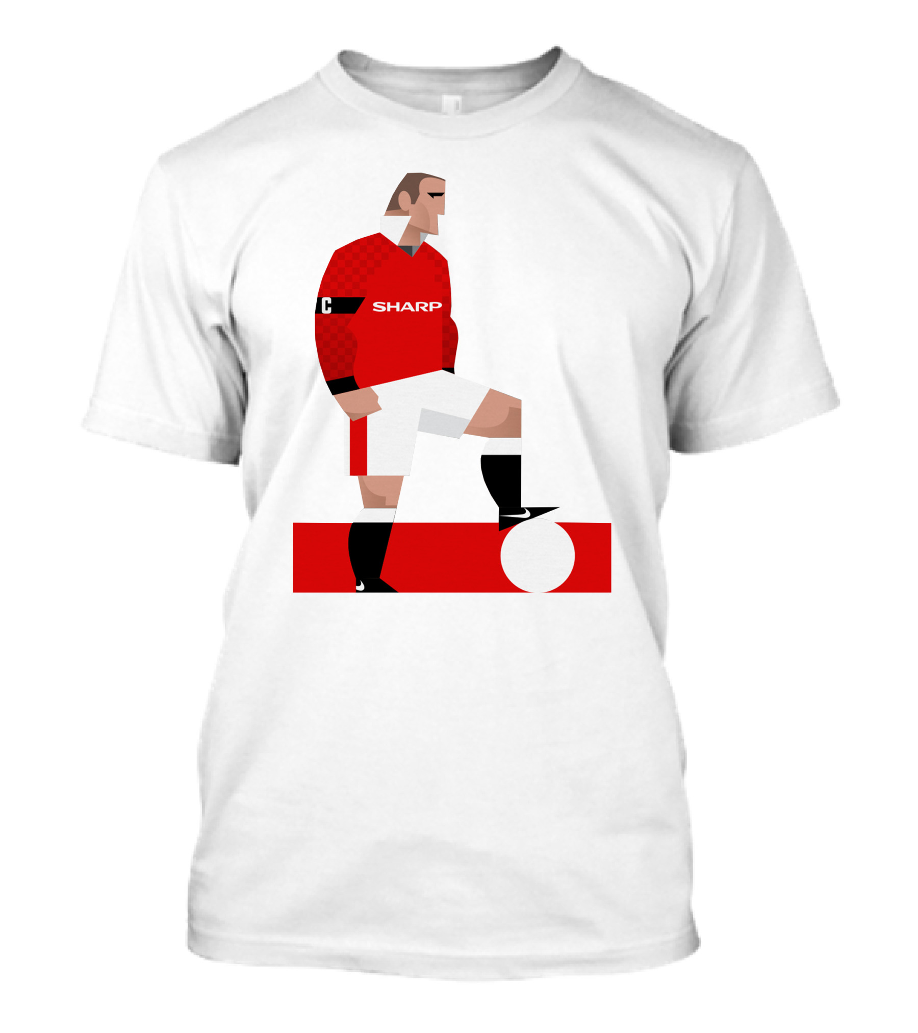 Stanley Chow Eric Sharp Captain Soccer Player T-Shirt