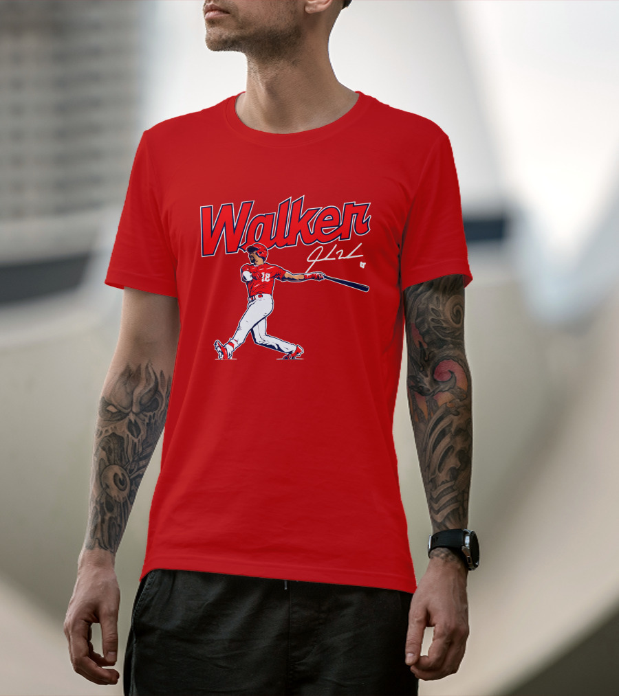 Walker Baseball Swing Signature T-Shirt
