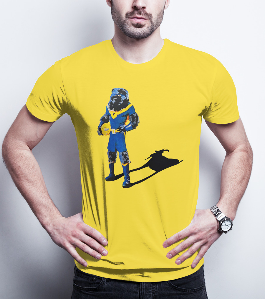 Memphis Grizzlies Basketball GOAT With Superhero Bear And Goat Shadow T-Shirt