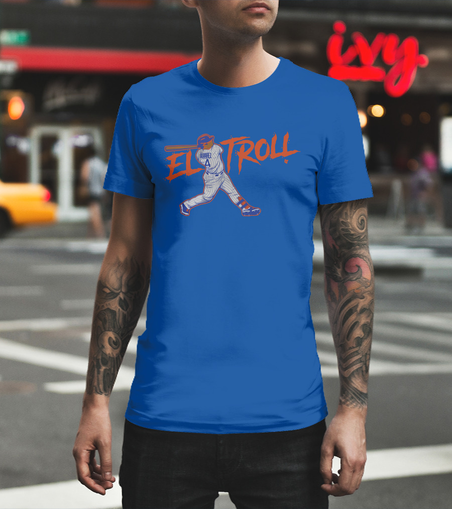 Francisco Álvarez El Troll Baseball T-Shirt