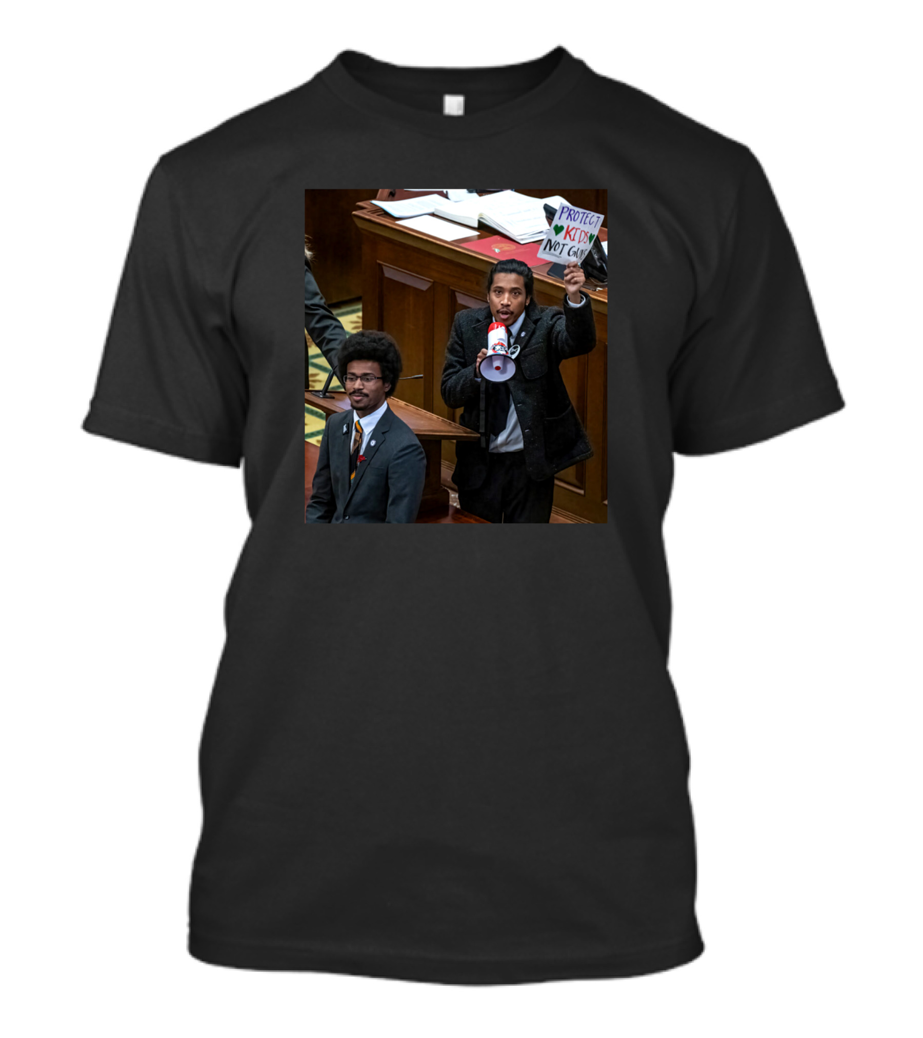 Protect Kids Not Guns Justin Jones Pearson T-Shirt