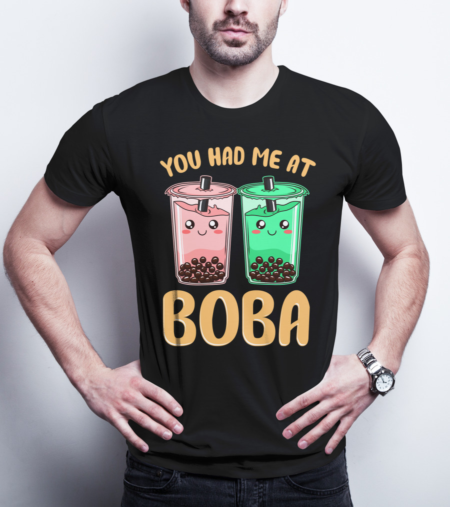 You Had Me At Kawaii Bubble Tea Boba T-Shirt