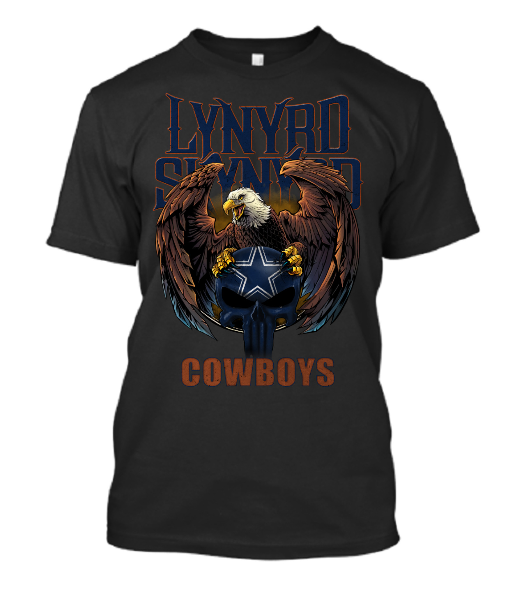 Lynyrd Skynyrd Cowboys Eagle With Star T-Shirt