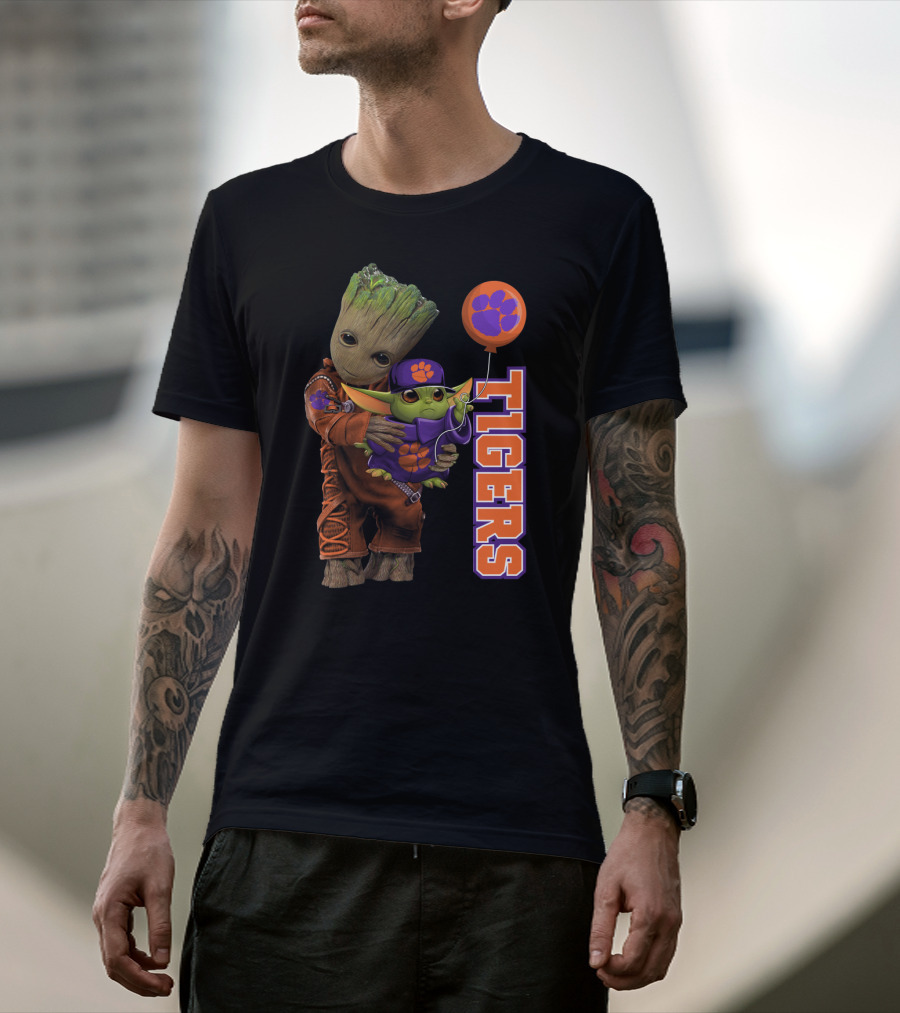 G&Y Clemson Tigers Balloon Guardians T-Shirt