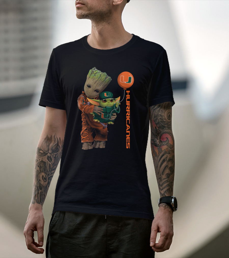 G&Y-Miami Hurricanes U Balloon T-Shirt