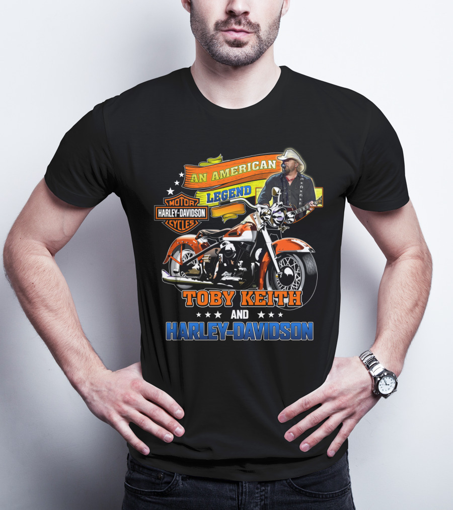 Toby Keith An American Legend Harley Davidson T-Shirt