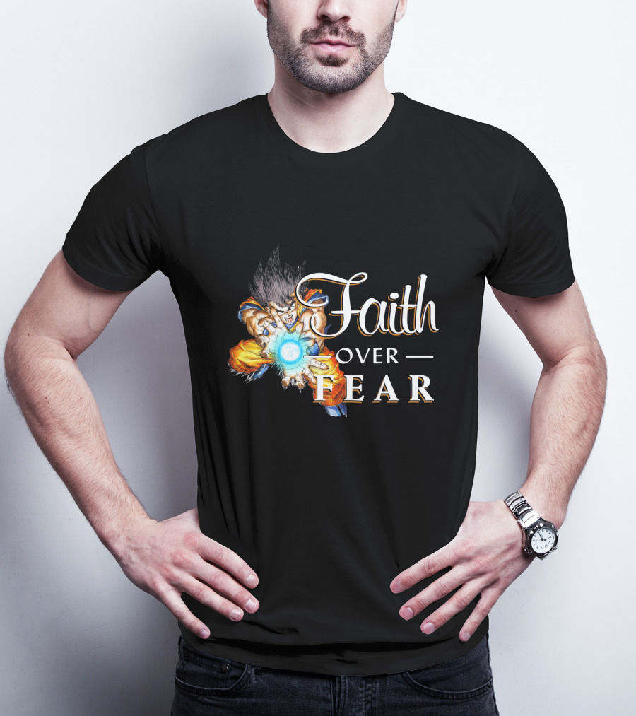 Faith Over Fear GK Dragon Energy Power_ball T-Shirt