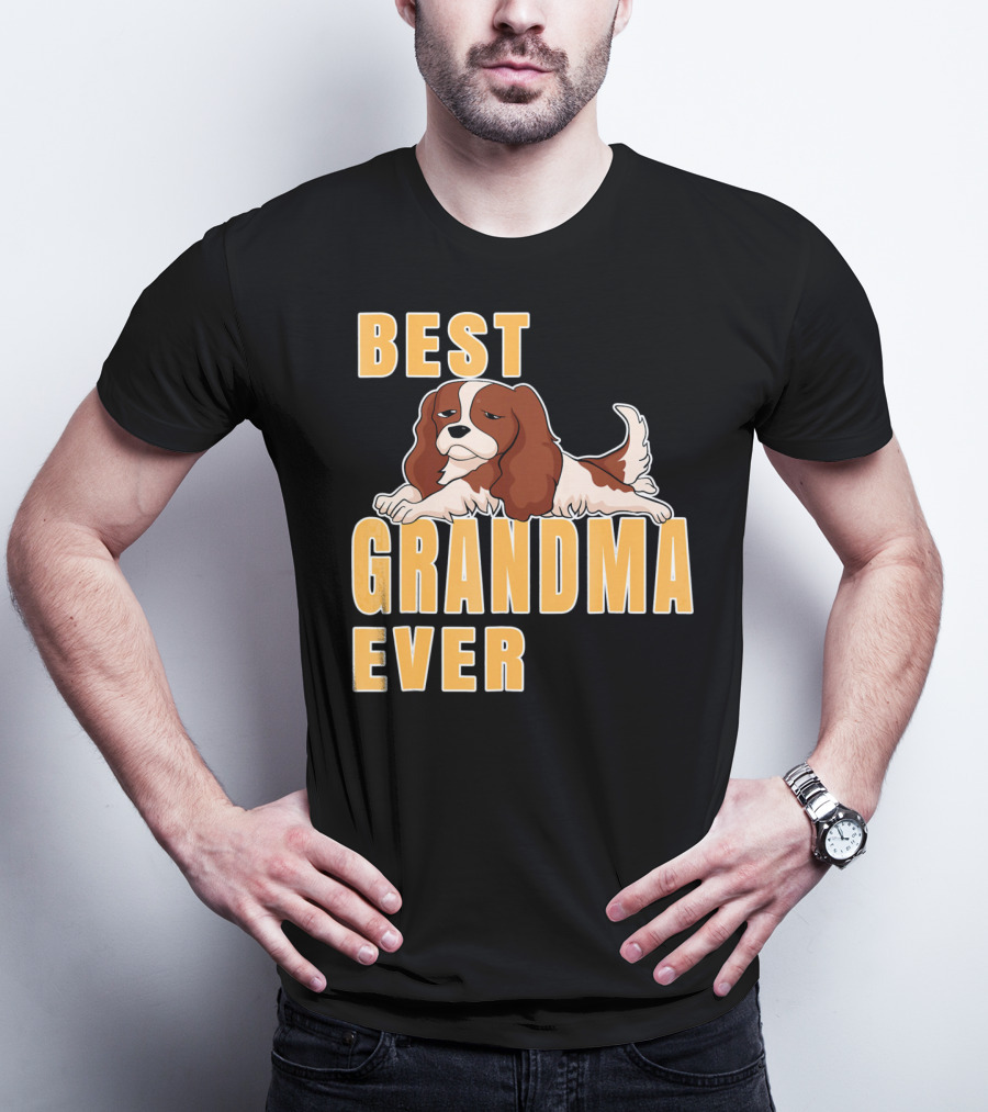 Best Cavalier King Charles Spaniel Grandma Ever T-Shirt