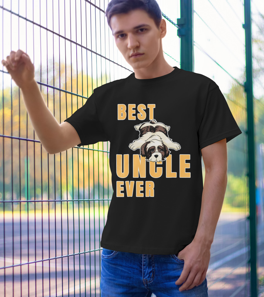 Best Shih Tzu Uncle Ever Dog T-Shirt