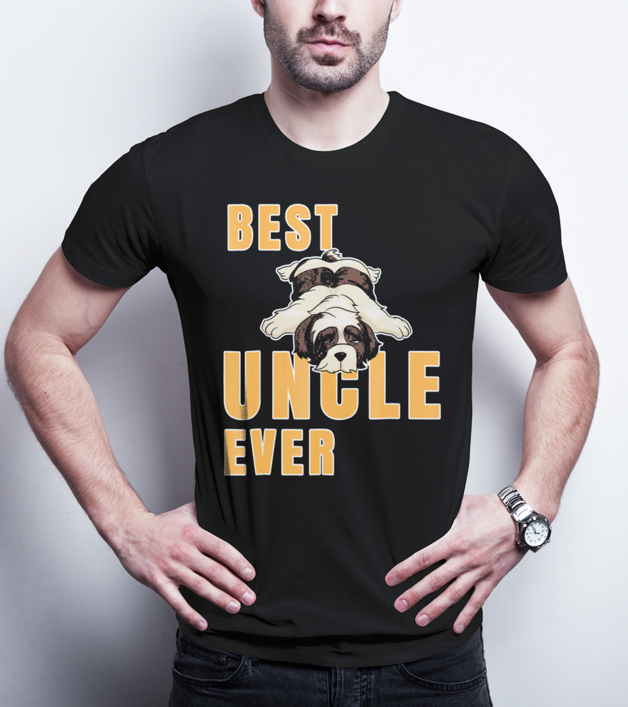 Best Shih Tzu Uncle Ever Dog T-Shirt