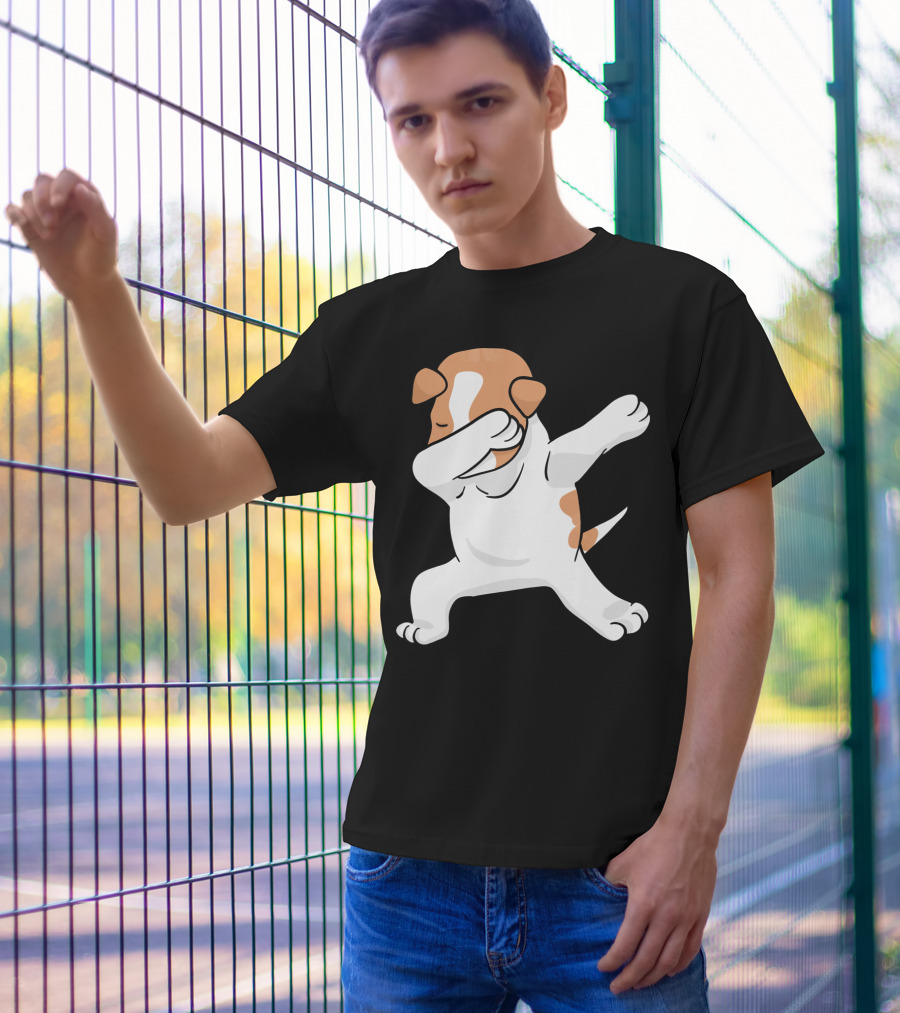 Dabbing Jack Russell Terrier Dab Dance Pose T-Shirt