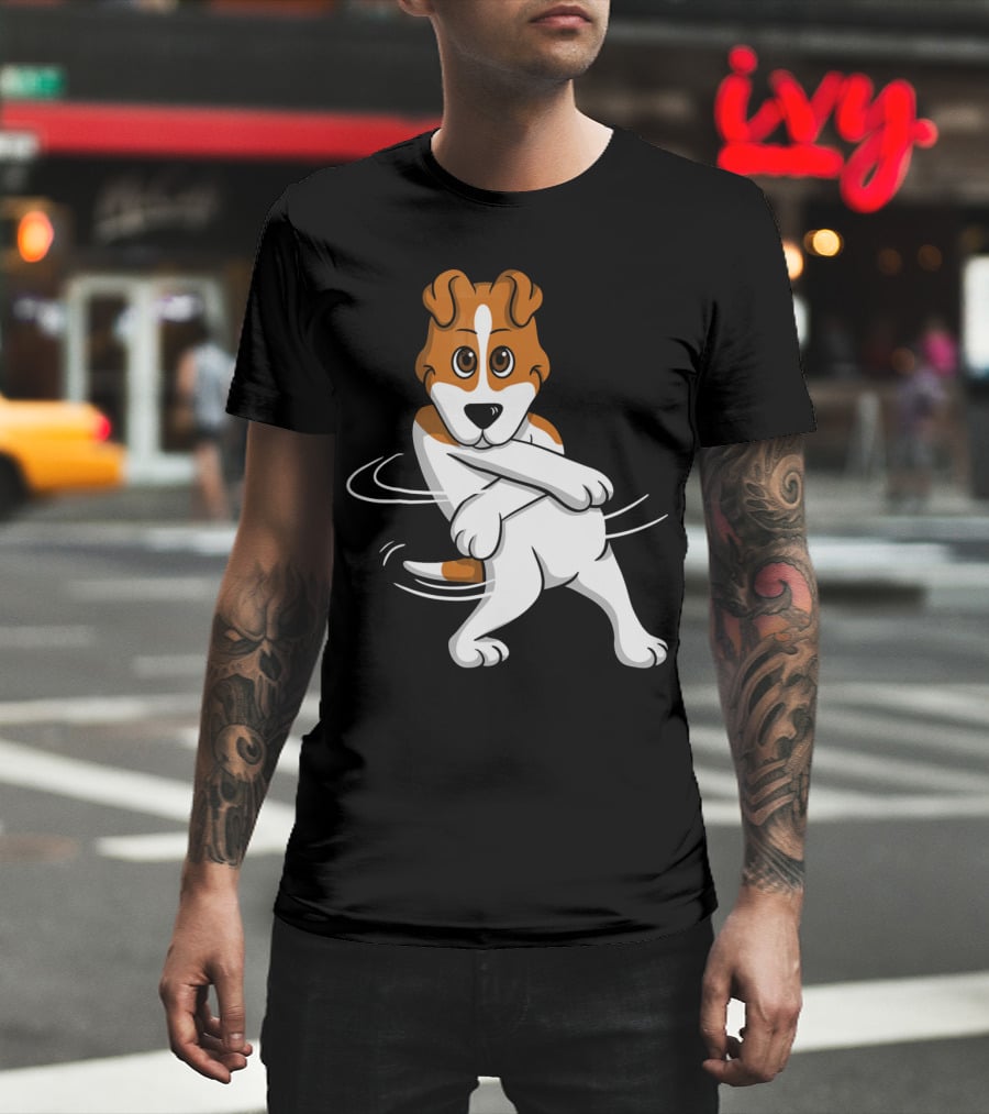 Jack Russell Terrier Dance Move Spin Trend T-Shirt