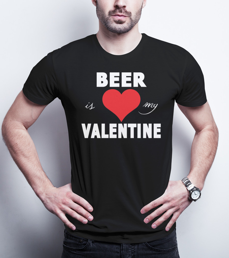 Beer Heart Is My Valentine T-Shirt