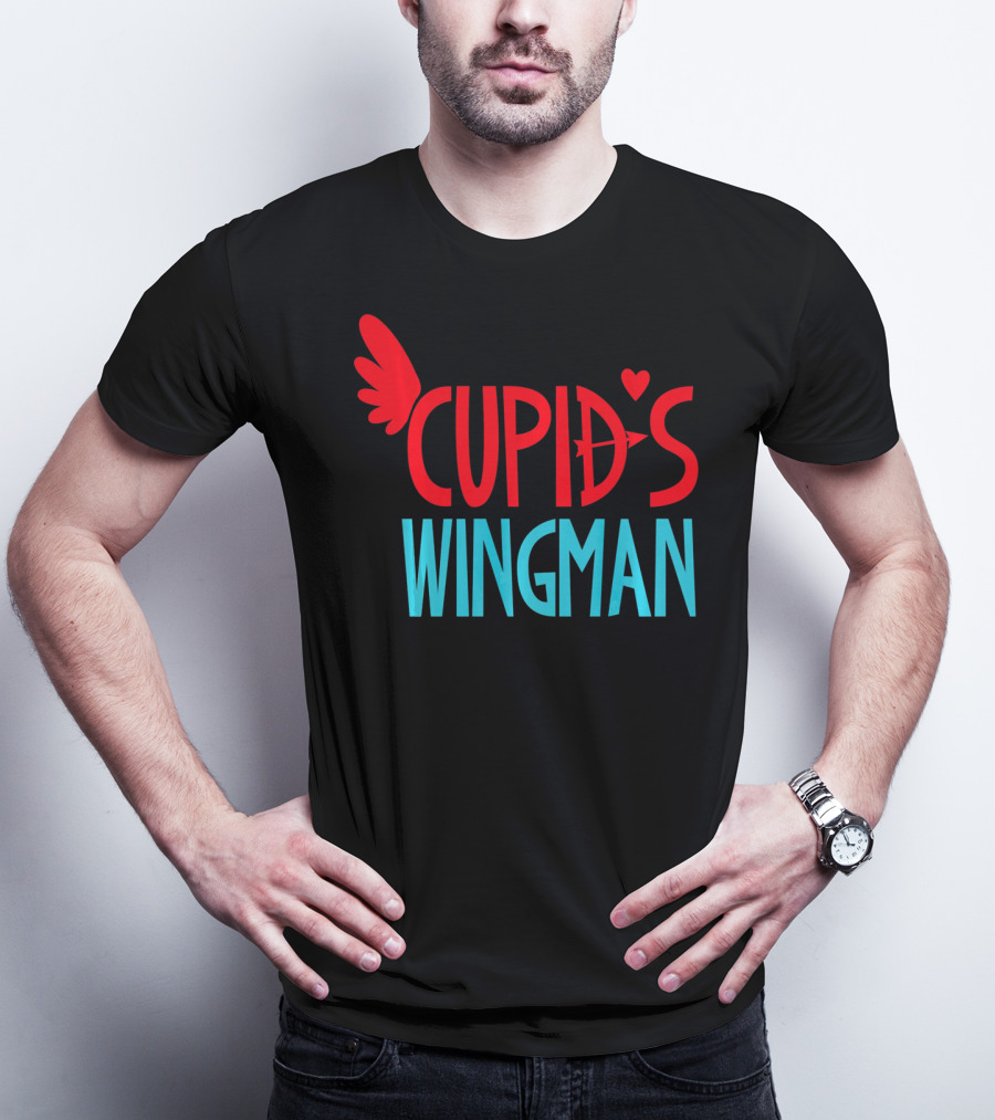 Cupid's Wingman Funny Valentine's Day T-Shirt