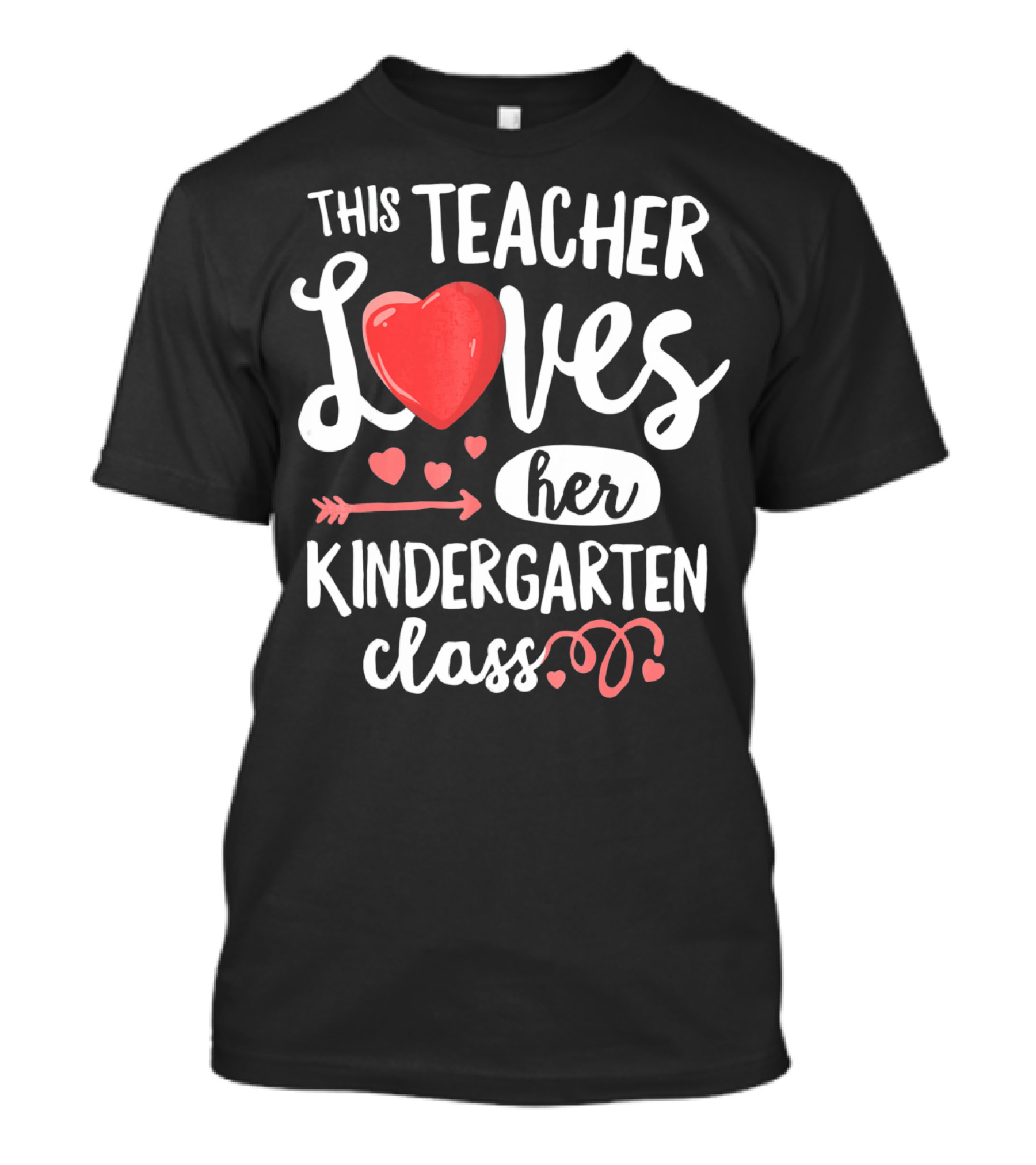 This Teacher Loves Her Kindergarten Class T-Shirt