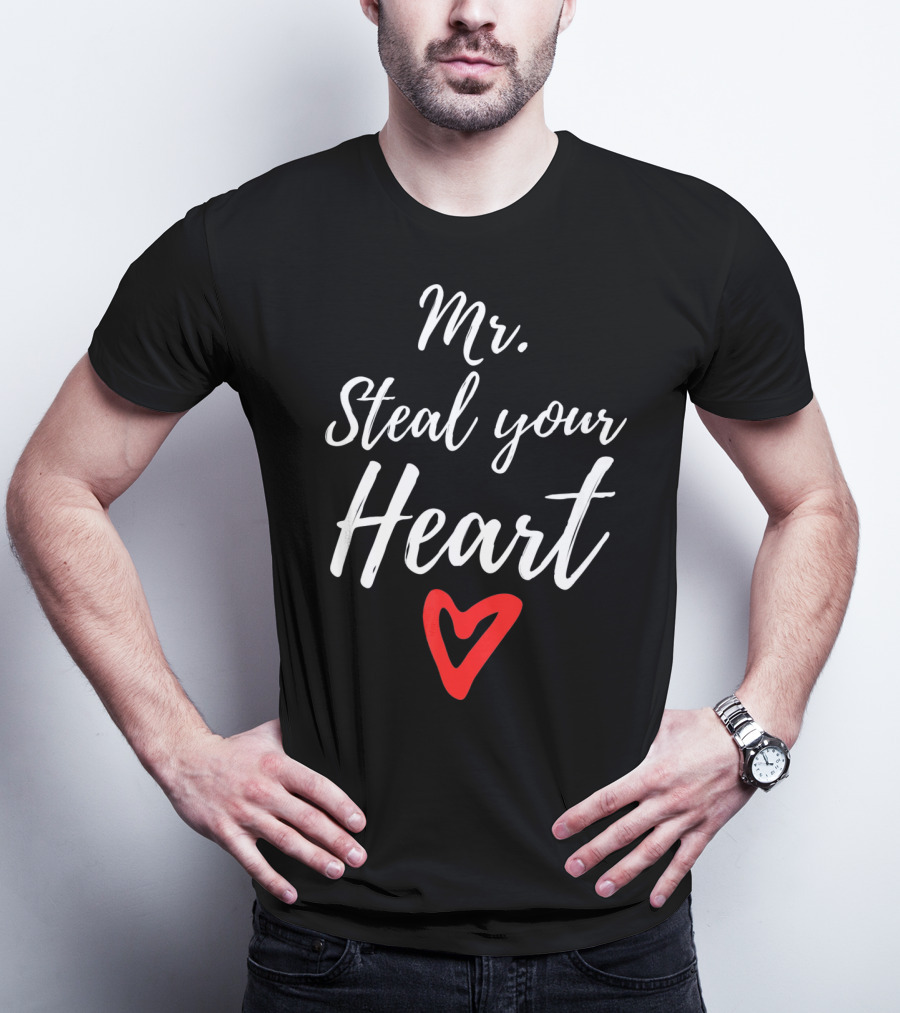 Mr. Steal Your Heart Toddler Boy Valentine's Day T-Shirt