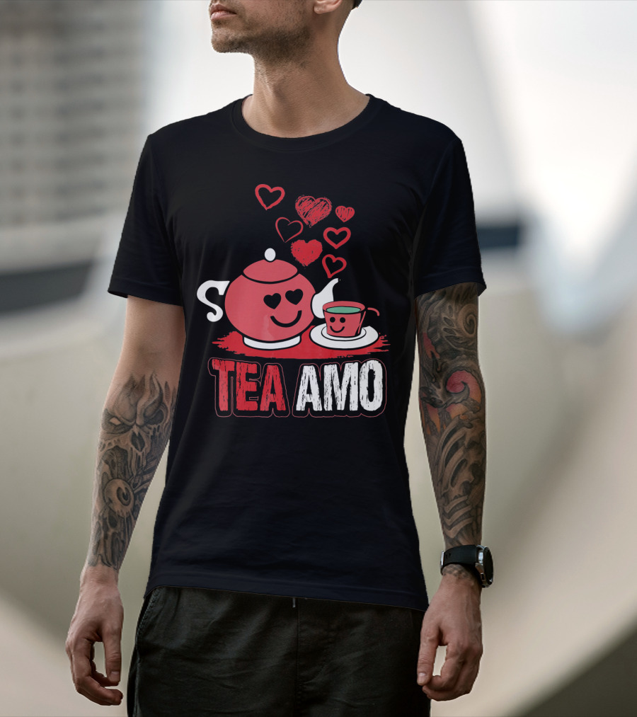 Tea Amo Truth Tea Sis Sommelier Valentines Day T-Shirt