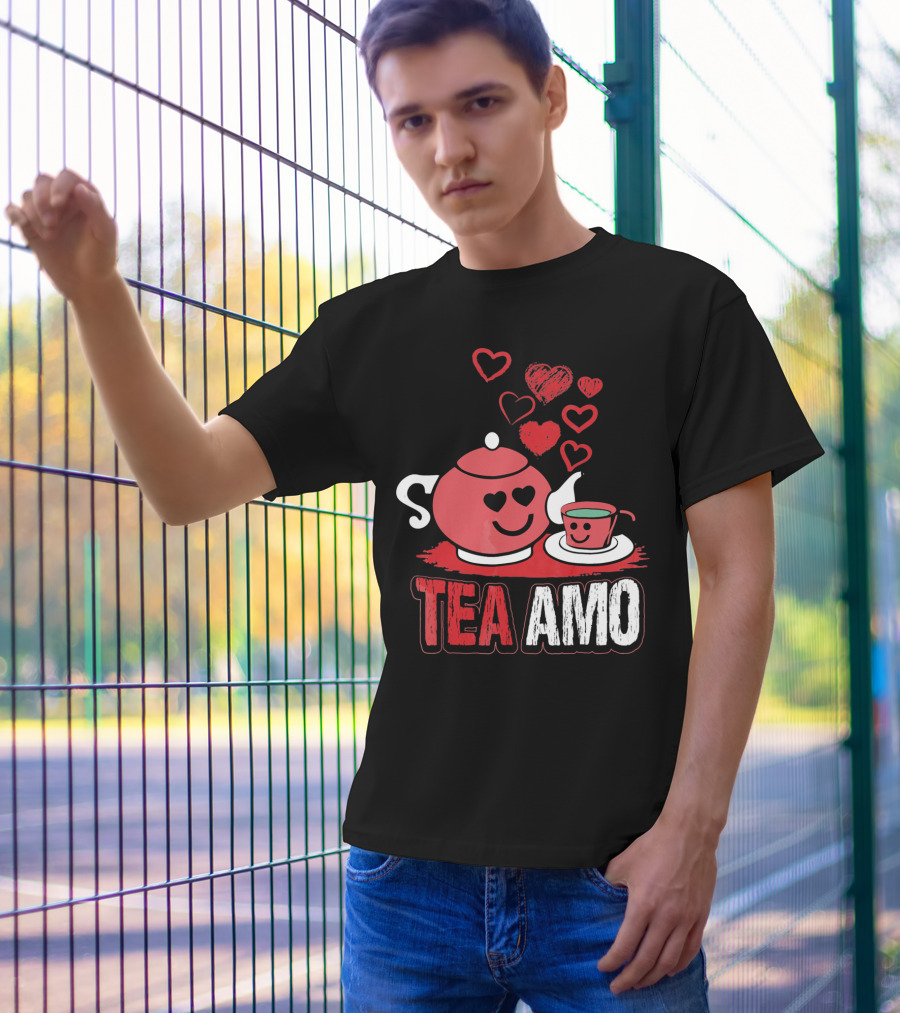 Tea Amo Truth Tea Sis Sommelier Valentines Day T-Shirt