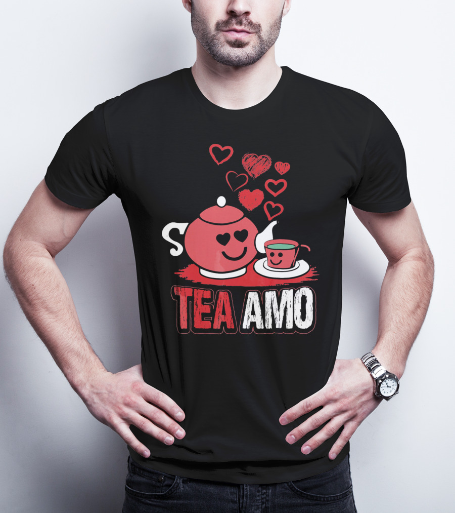 Tea Amo Truth Tea Sis Sommelier Valentines Day T-Shirt