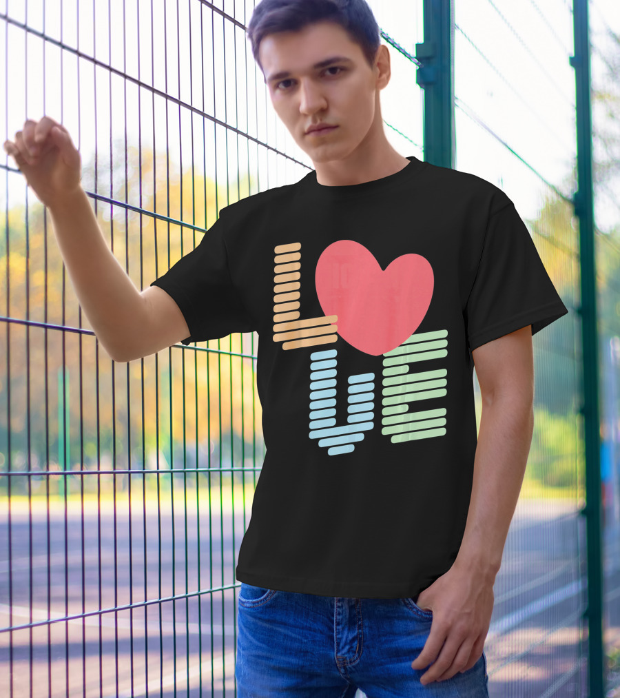 Love Heart Valentine T-Shirt