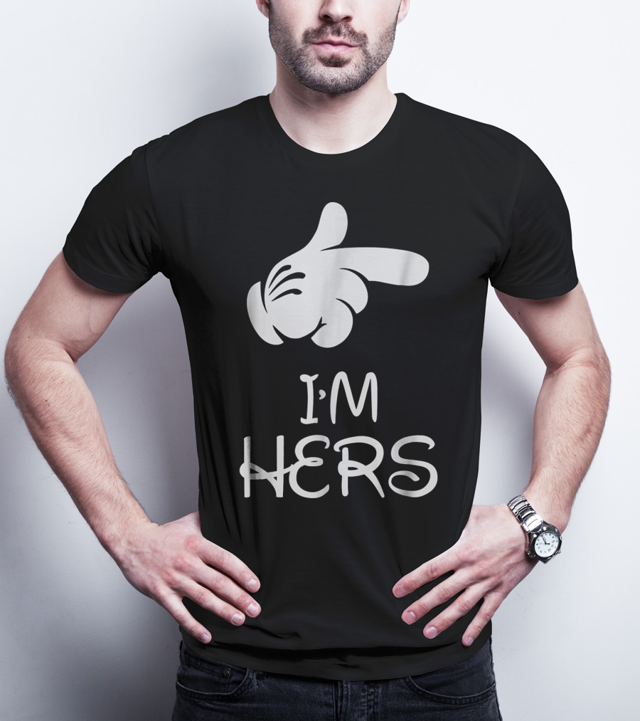 I'm Hers Funny Couple Valentine's Day Mens T-Shirt