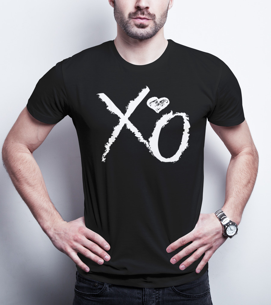 XO Heart Valentines Hugs And Kisses T-Shirt