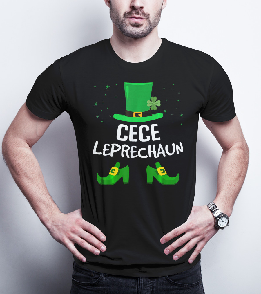 CeCe Leprechaun Hat And Shoes Saint Patricks T-Shirt