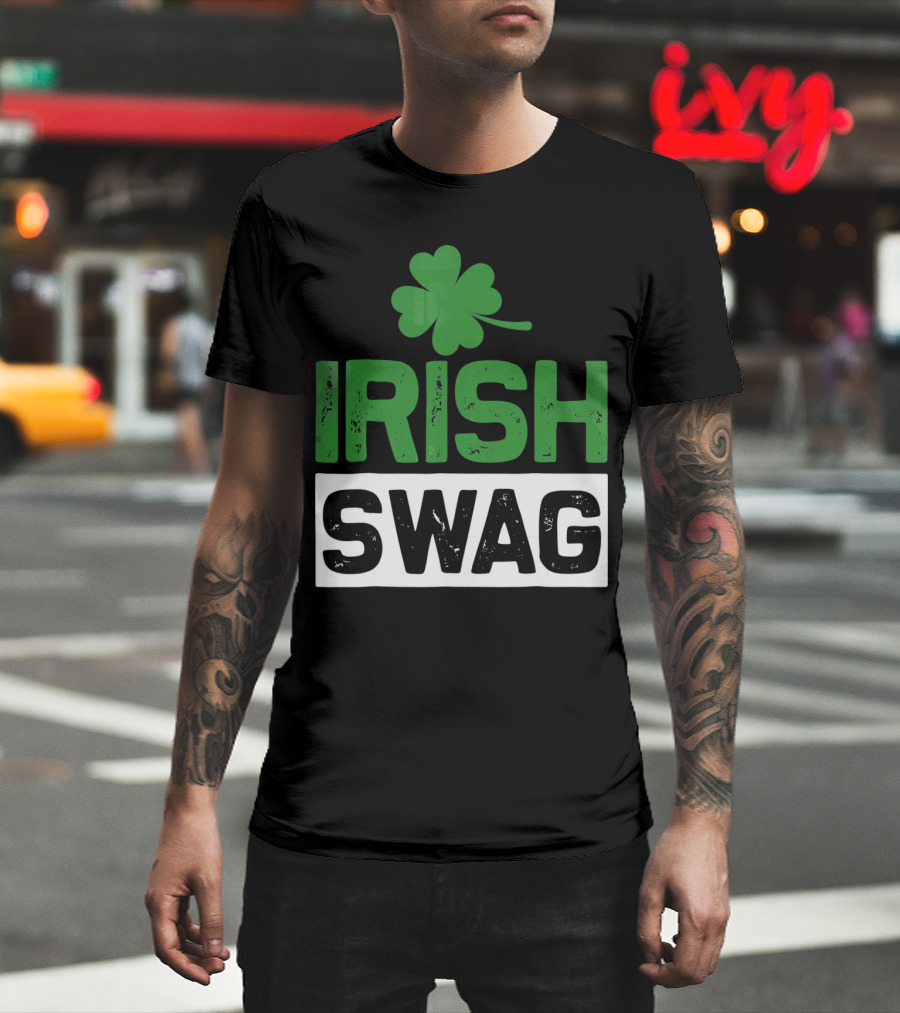 Irish Shamrock Swag T-Shirt