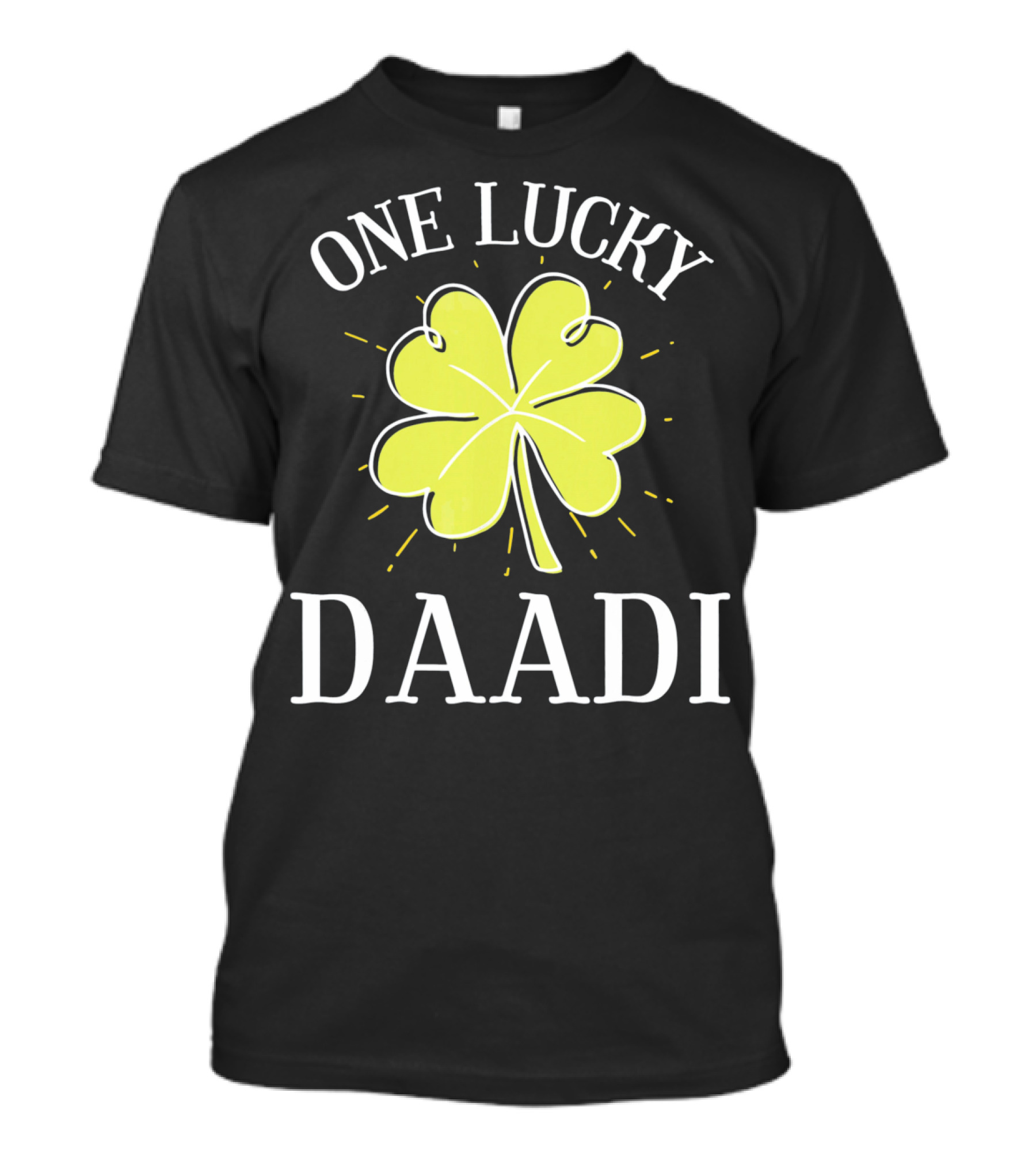 One Lucky Daadi Shamrock St. Patricks T-Shirt