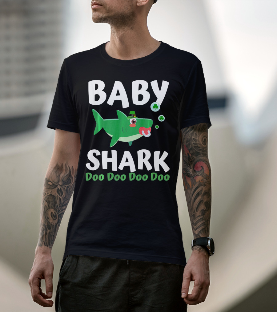 Baby Shark Doo Doo Doo Doo Irish T-Shirt