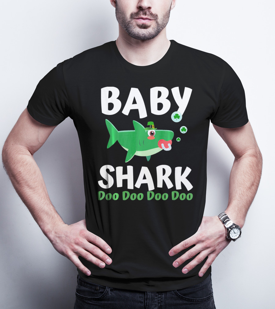 Baby Shark Doo Doo Doo Doo Irish T-Shirt