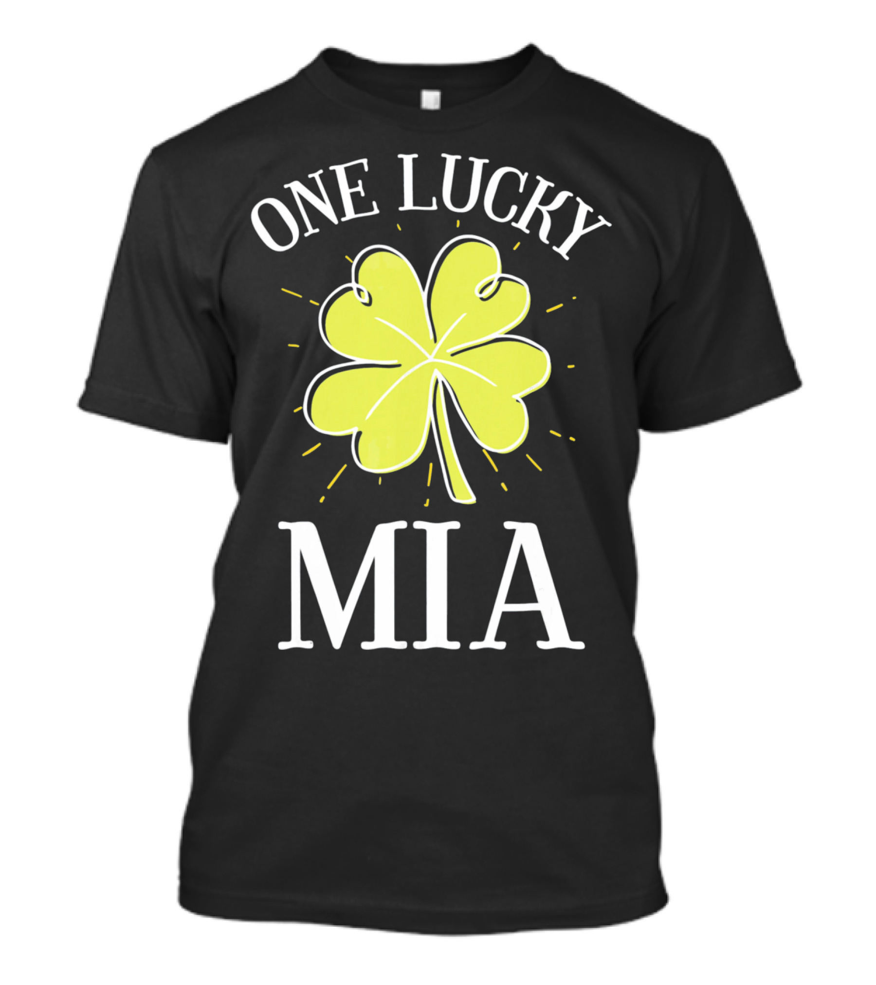 One Lucky Mia St. Patrick's Day Shamrock T-Shirt
