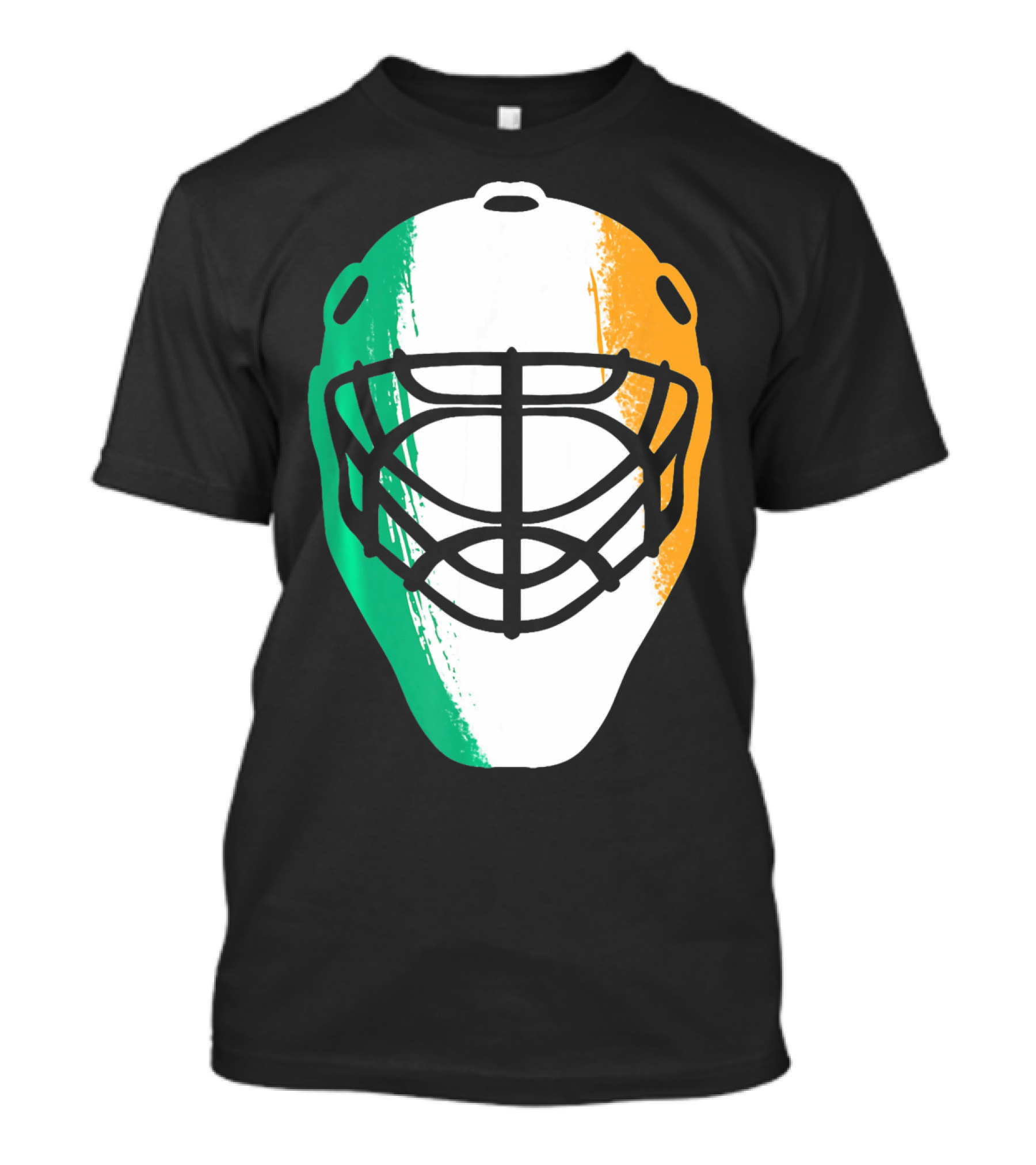 St Patricks Day Irish Hockey Mask T-Shirt