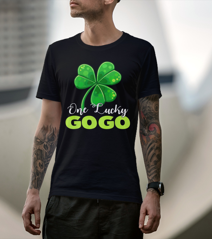 One Lucky Gogo Clover T-Shirt