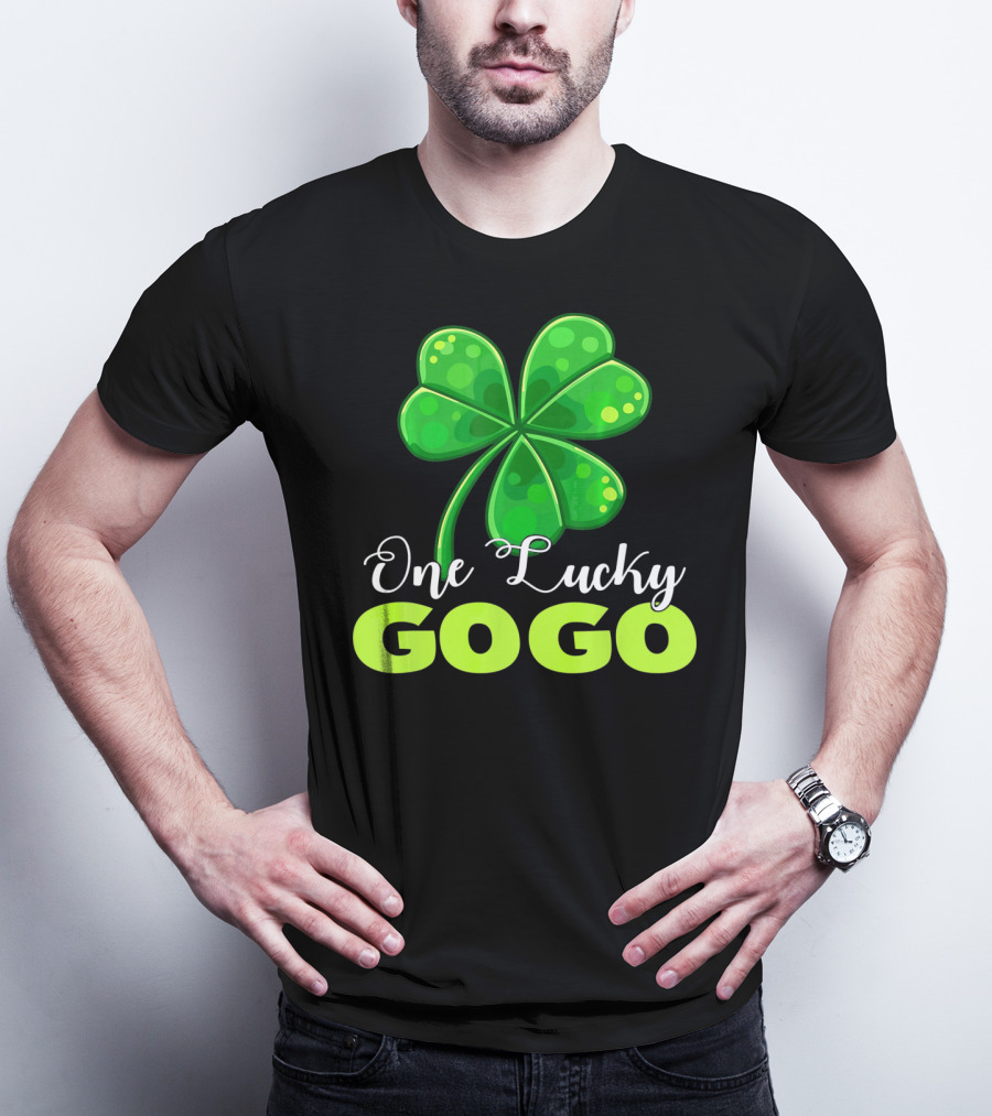 One Lucky Gogo Clover T-Shirt