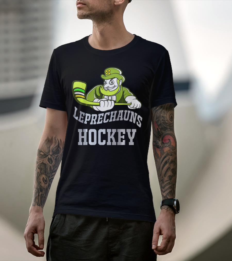Leprechauns Hockey St. Patrick's Player T-Shirt
