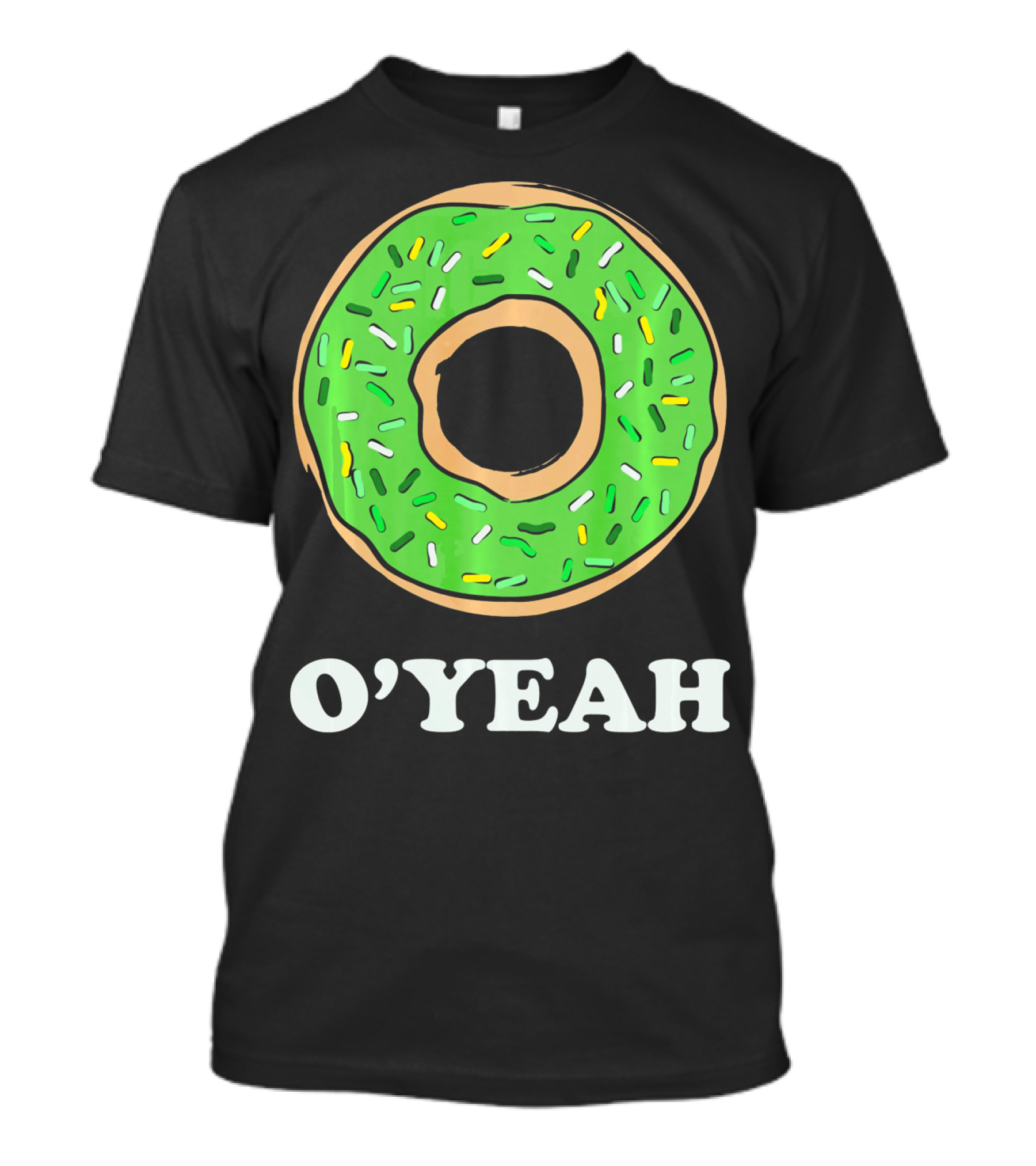O'Yeah Green Donut T-Shirt