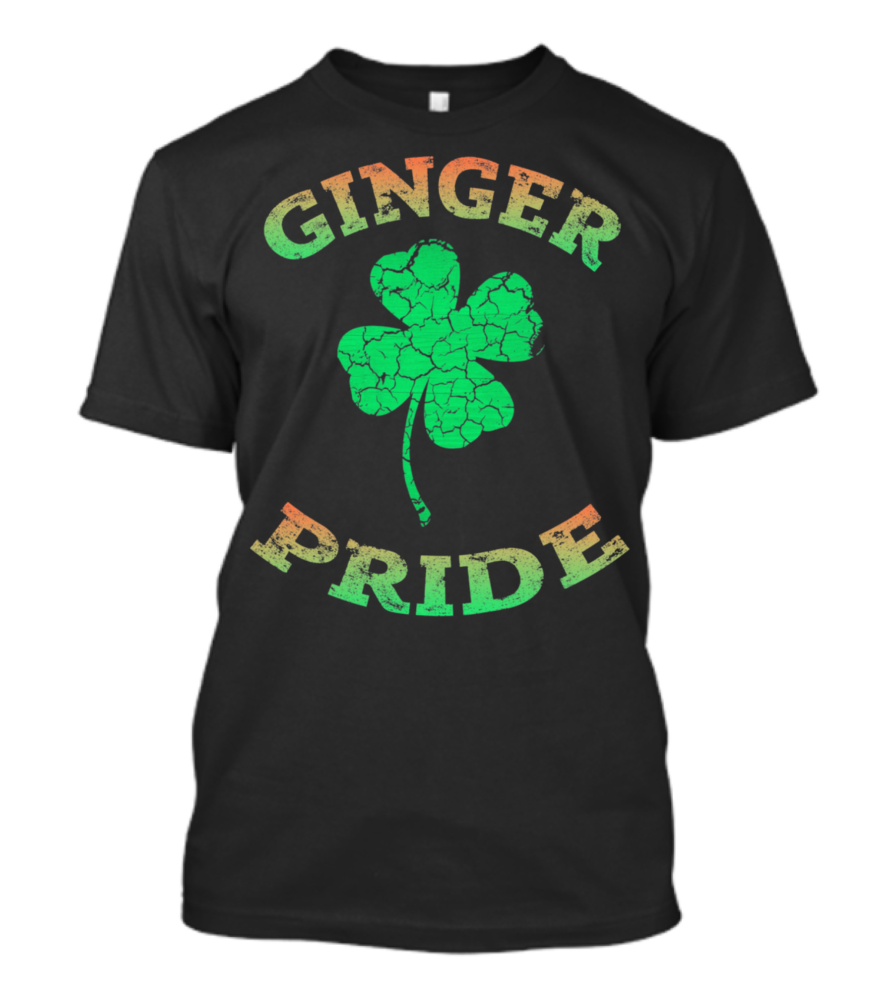 Ginger Pride Irish Shamrock Clover T-Shirt