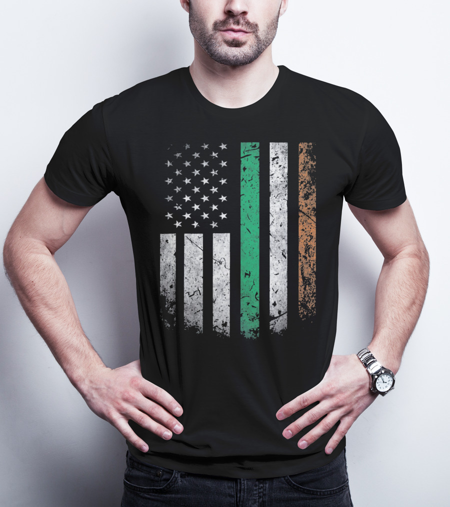 Ireland Flag Irish America Saint Patrick's Day T-Shirt