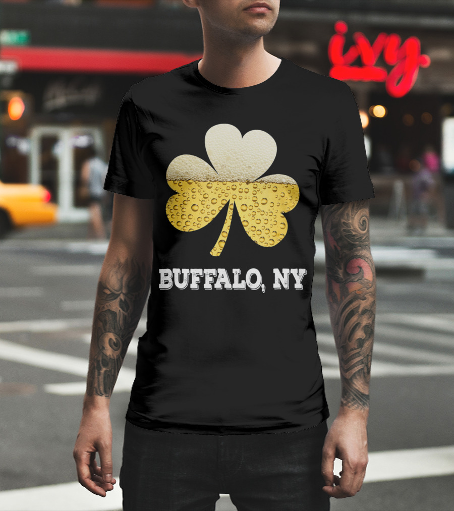 Buffalo NY Shamrock Beer T-Shirt