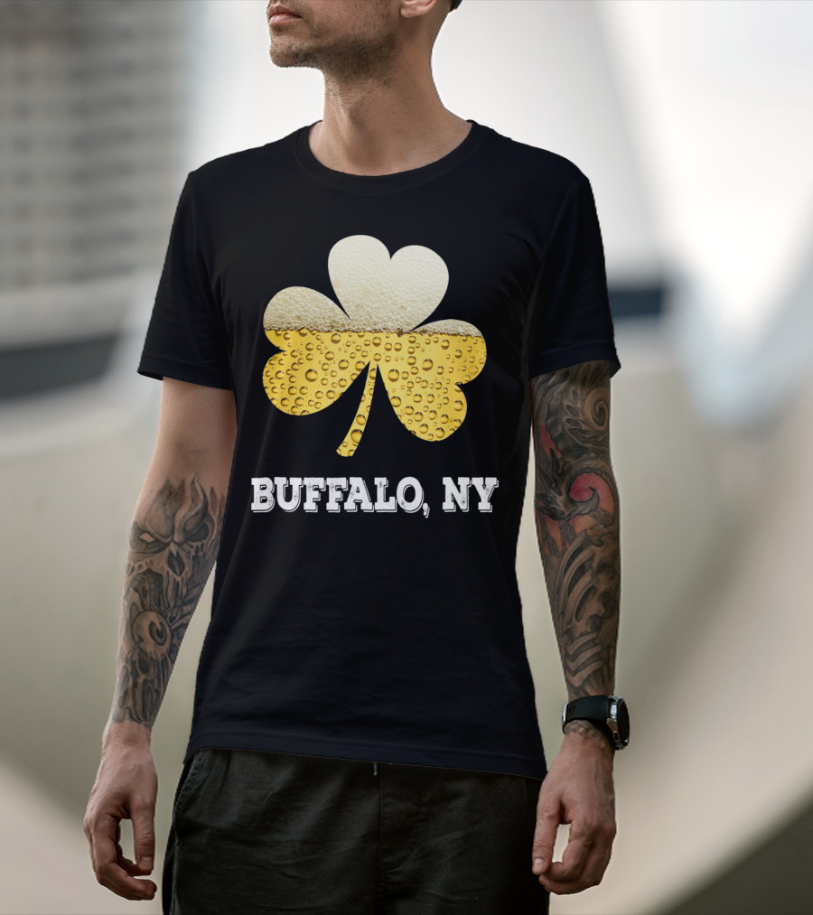 Buffalo NY Shamrock Beer T-Shirt