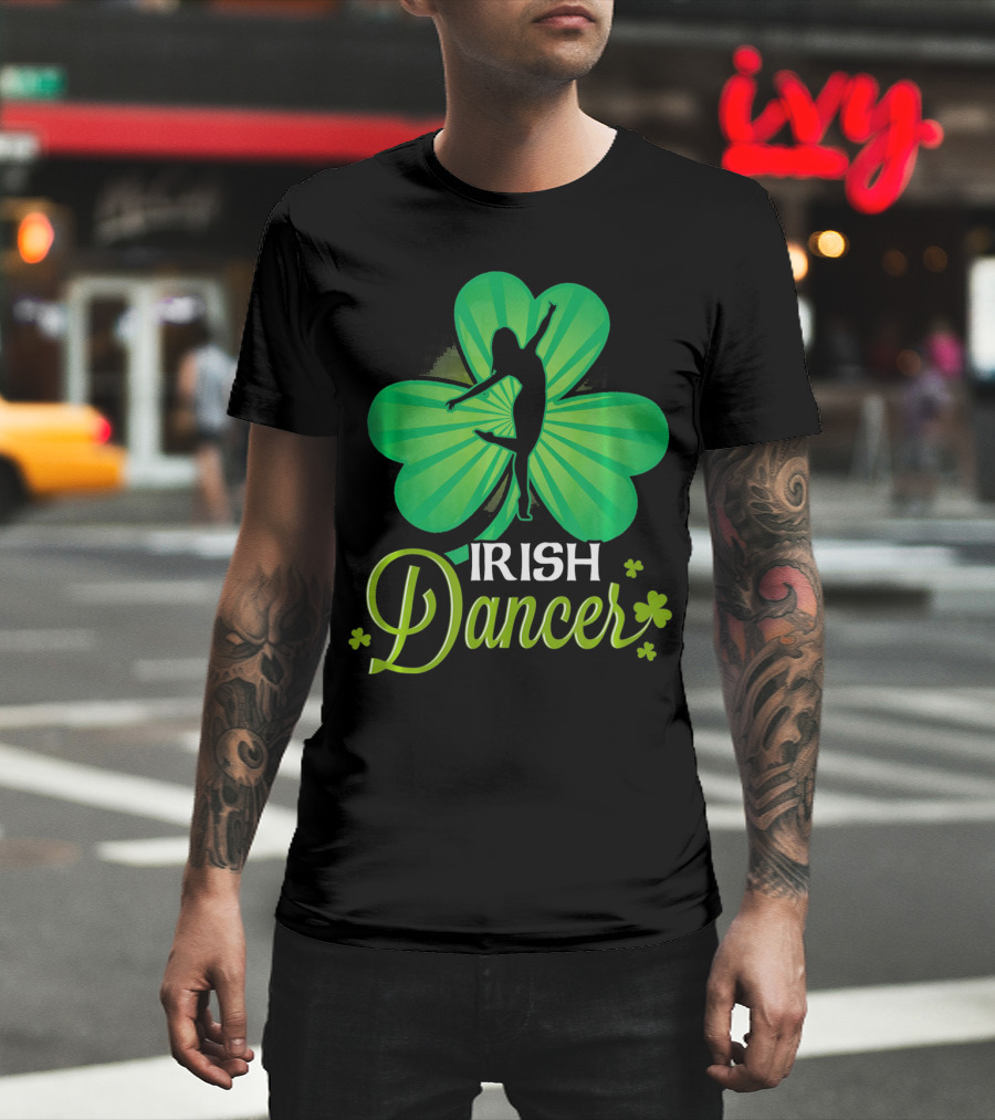 Irish Dancer Shamrock T-Shirt
